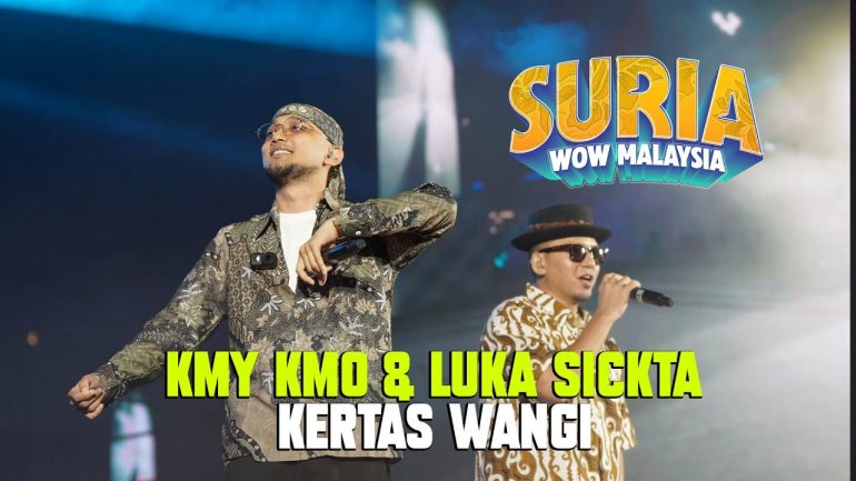 Kmy Kmo & Luca Sickta – Kertas Wangi (LIVE) | Suria WOW Malaysia – Suria FM